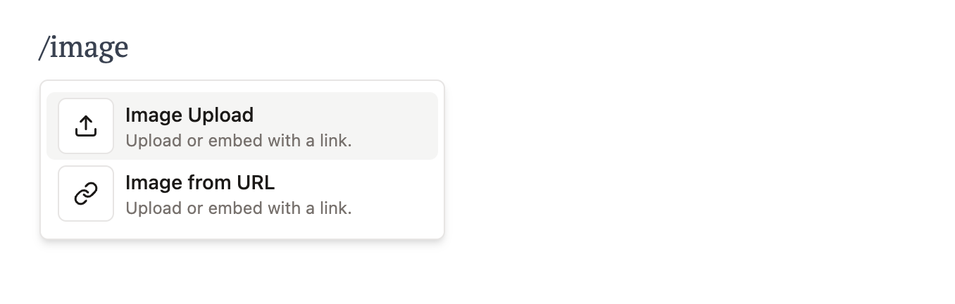 The content editor - Outstatic